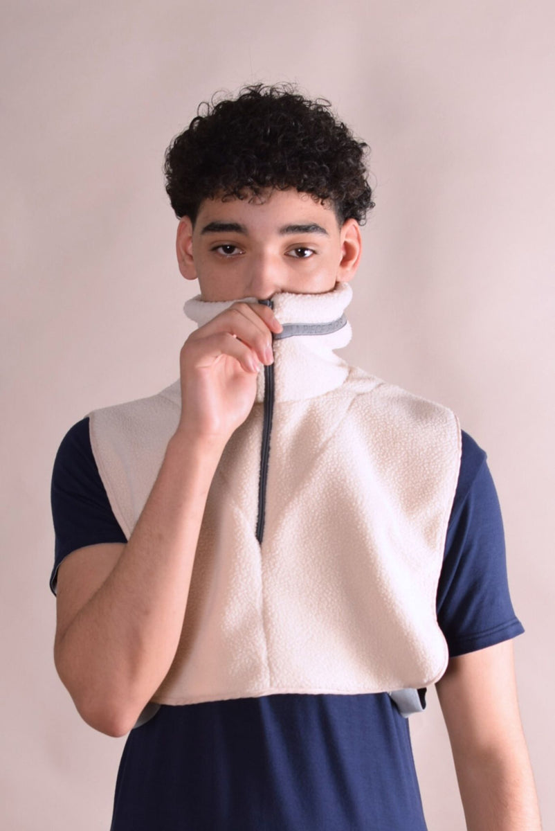 Le plastron moutonné ANGEL II 100% recyclé et made in France – La Piece ...